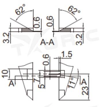 Digital caliper for measuring crimp height | Tauricon - měřidla, měřící ...